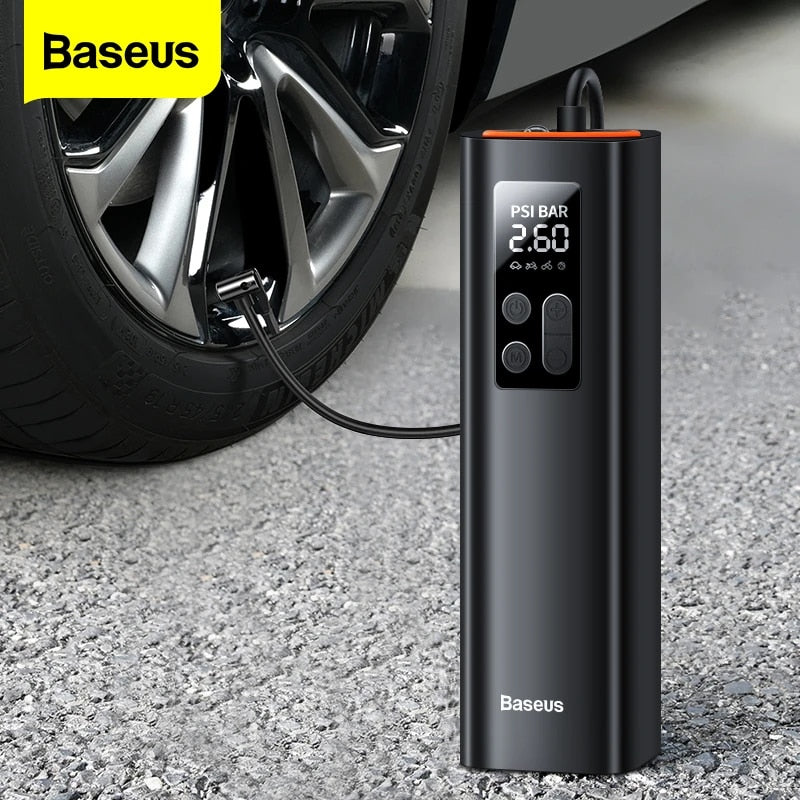 Shop Baseus Super Mini Car Tire Inflator Pump in Pakistan – Phonetive.pk